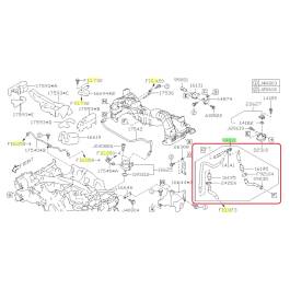 Subaru OEM Hose Assembly - 99031AA04A