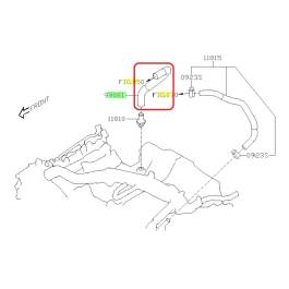 Subaru OEM PCV Hose - 99081AA920
