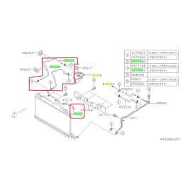 Subaru OEM Coolant Expansion Tank Hose Kit (04-07 STI)