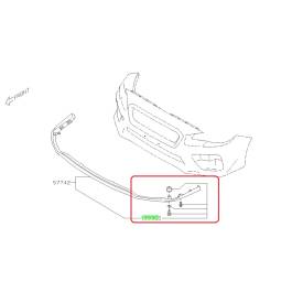 Subaru OEM Front Lip Hardware Installation Kit (17-19 STI TYPE RA & S209)