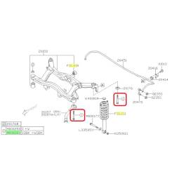 Subaru OEM Rear Subframe Bolt - 901000283