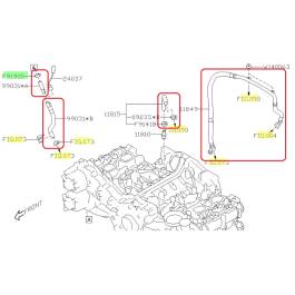 Subaru OEM PCV Hose Kit (17-21 WRX)