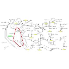 Subaru OEM Vacuum Hose - 99081AA120