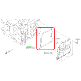 Subaru OEM Valve Cover Gasket - RH (2022+ WRX, 2022+ BRZ)