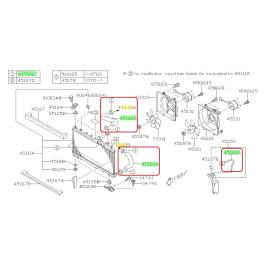 Subaru OEM Radiator Hose Kit (07-09 Outback XT)