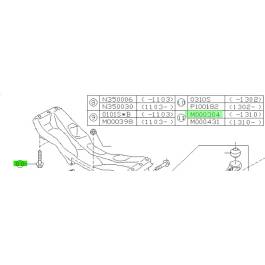Subaru OEM Front Subframe Bolt - 901000304 (2008-2013 WRX/STI)