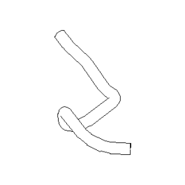 Subaru OEM Power Steering Hose - 34611AG220 (08+ WRX/STI)