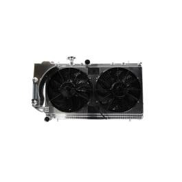 PWR 42mm Performance Radiator - Dual SPAL Fan - OEM Mounting (02-07 WRX ...