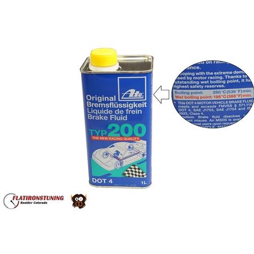 ATE Amber Brake Fluid - Type 200