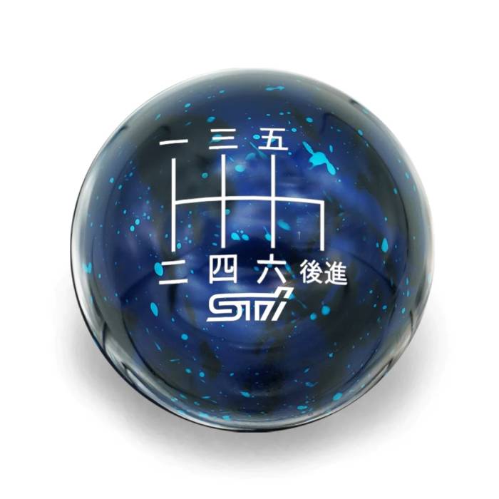 Billetworkz Cosmic Shift Knob - Tall Teardrop - 6 Speed STI Japanese ...