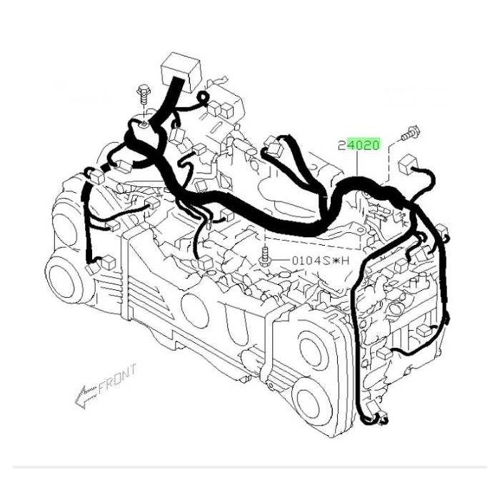 Subaru OEM Engine Harness (13-14 STI)