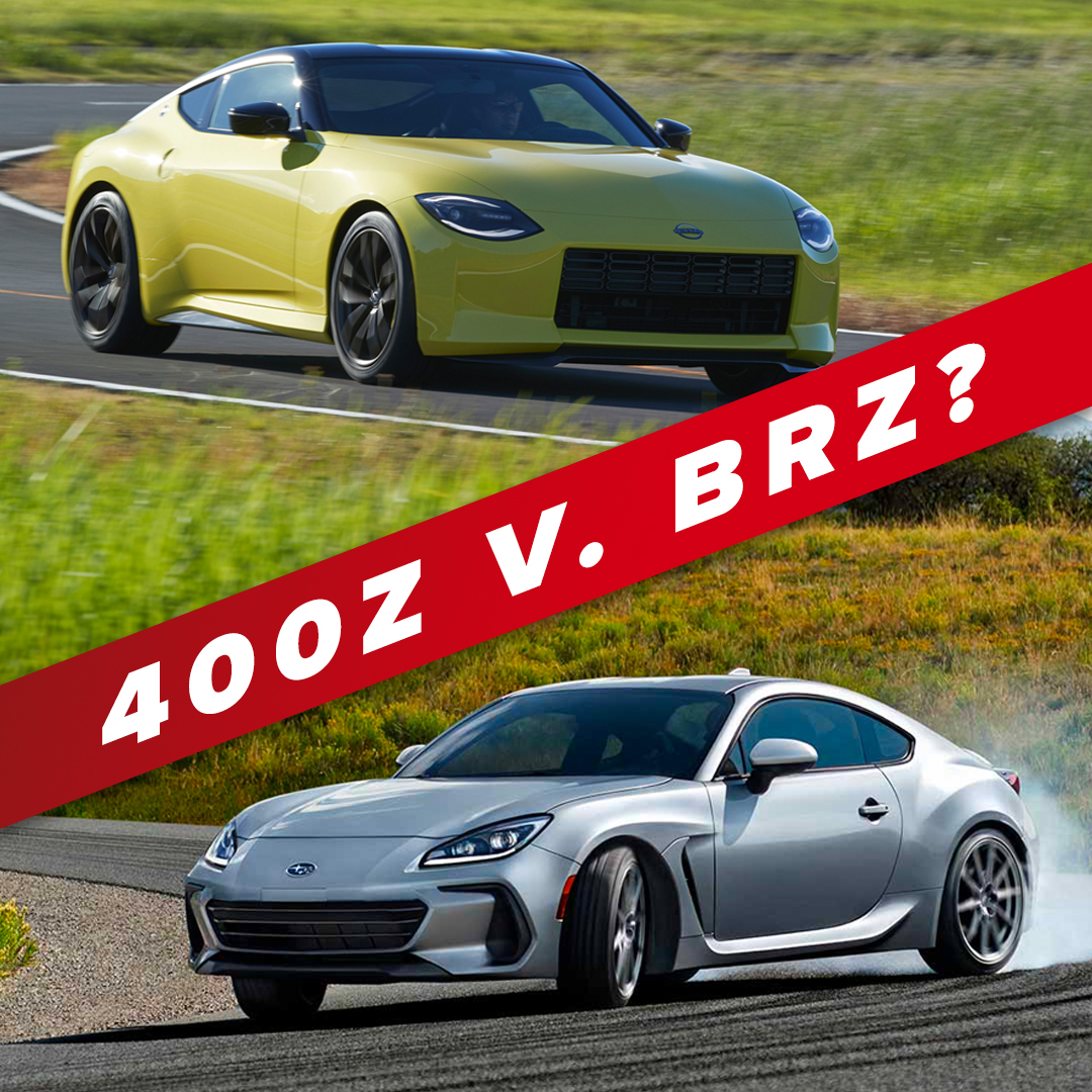 The 400Z is sending Subaru a message