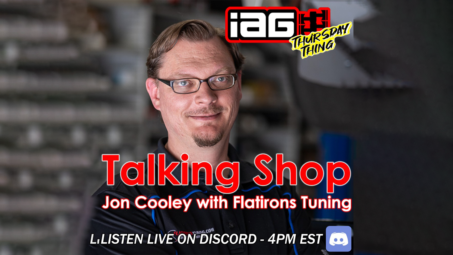 IAG Thursday Thing ep. #28: Talking Shop with Jon Cooley from Flatirons ...